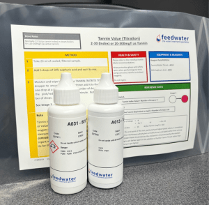 Tannin Titrant Kit for Boiler Water Analysis | Corrosion Protection ...
